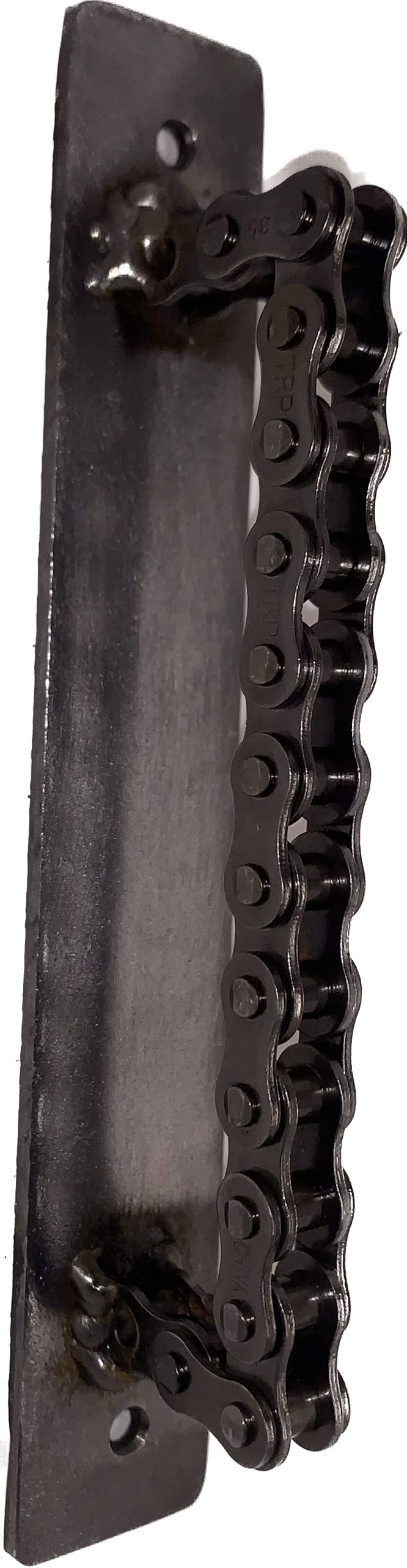 Bike Chain Drawer Pull Or Cabinet Handle Square (3, Black)