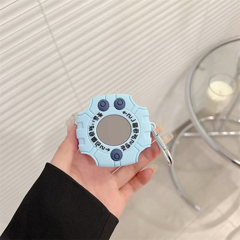 Case for Samsung Galaxy Buds 2 & Buds Live & Buds Pro, Soft Silicone 3D Cute Cartoon Character Kawaii Fashion Cover Animal Design (Digimon)