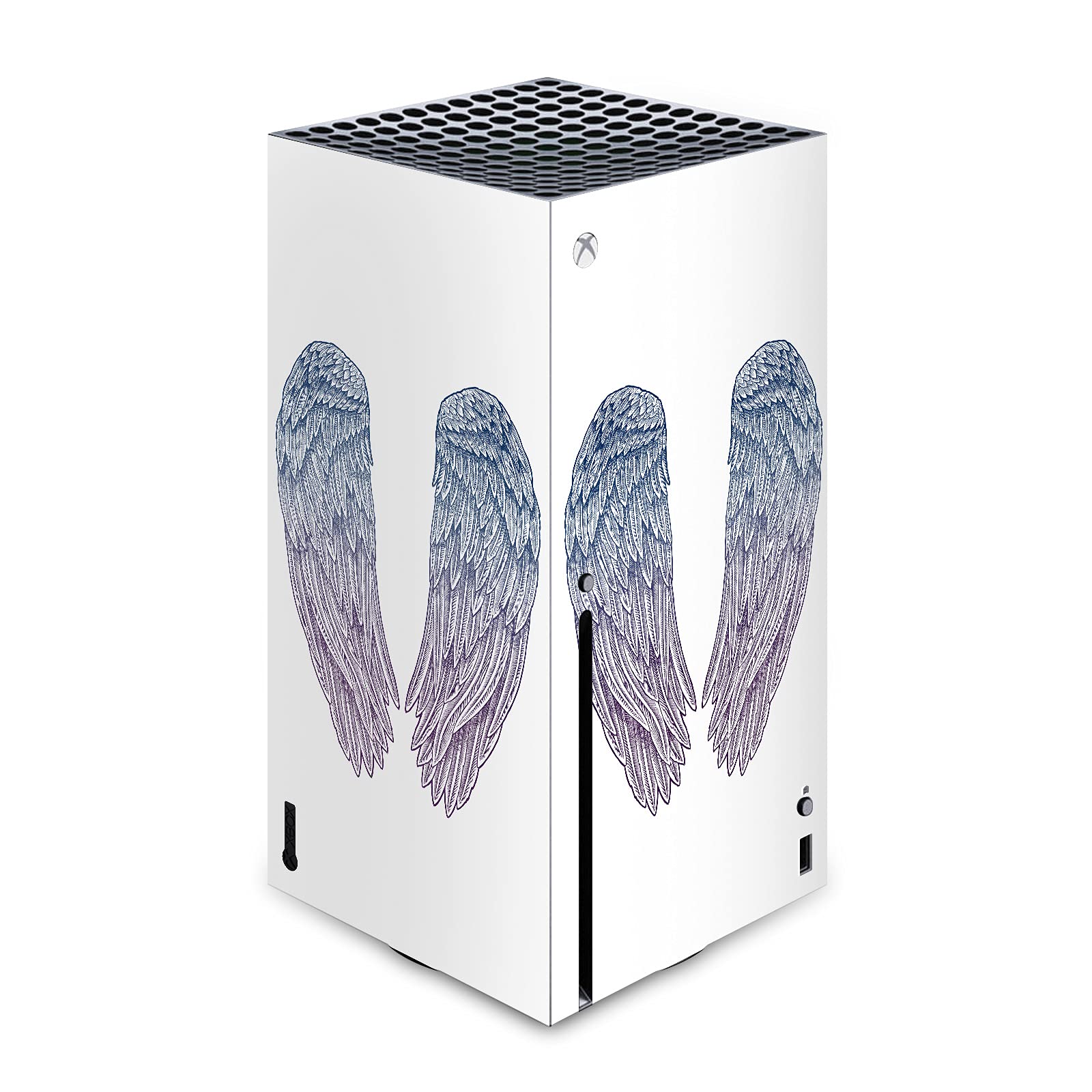 Head Case Designs Officially Licensed Rachel Caldwell Angel Wings Art Mix Vinyl Sticker Gaming Skin Decal Cover Compatible With Xbox Series X Console