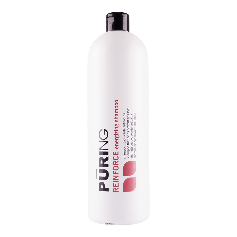 Maxima Puring Reinforce Energizing Shampoo (Helps prevent hair loss) "Free Starry Sexy Kiss Lip Plumping Gloss 10 Ml" (1000ml/33oz)