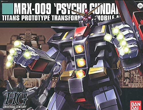 Bandai Hobby #49 PSYCHO GUNDAM, Bandai HGUC Action Figure