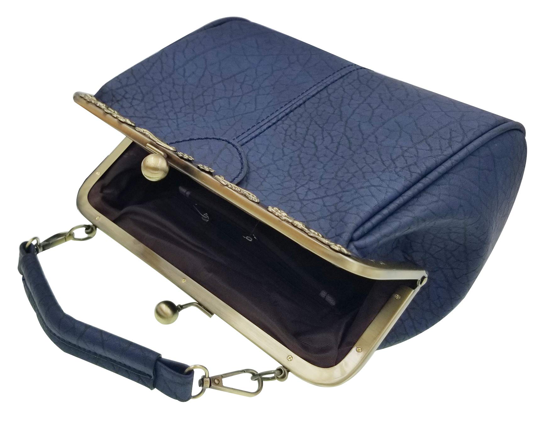 Donalworld Women Retro Hollow out PU Leather Handbag L Fbg