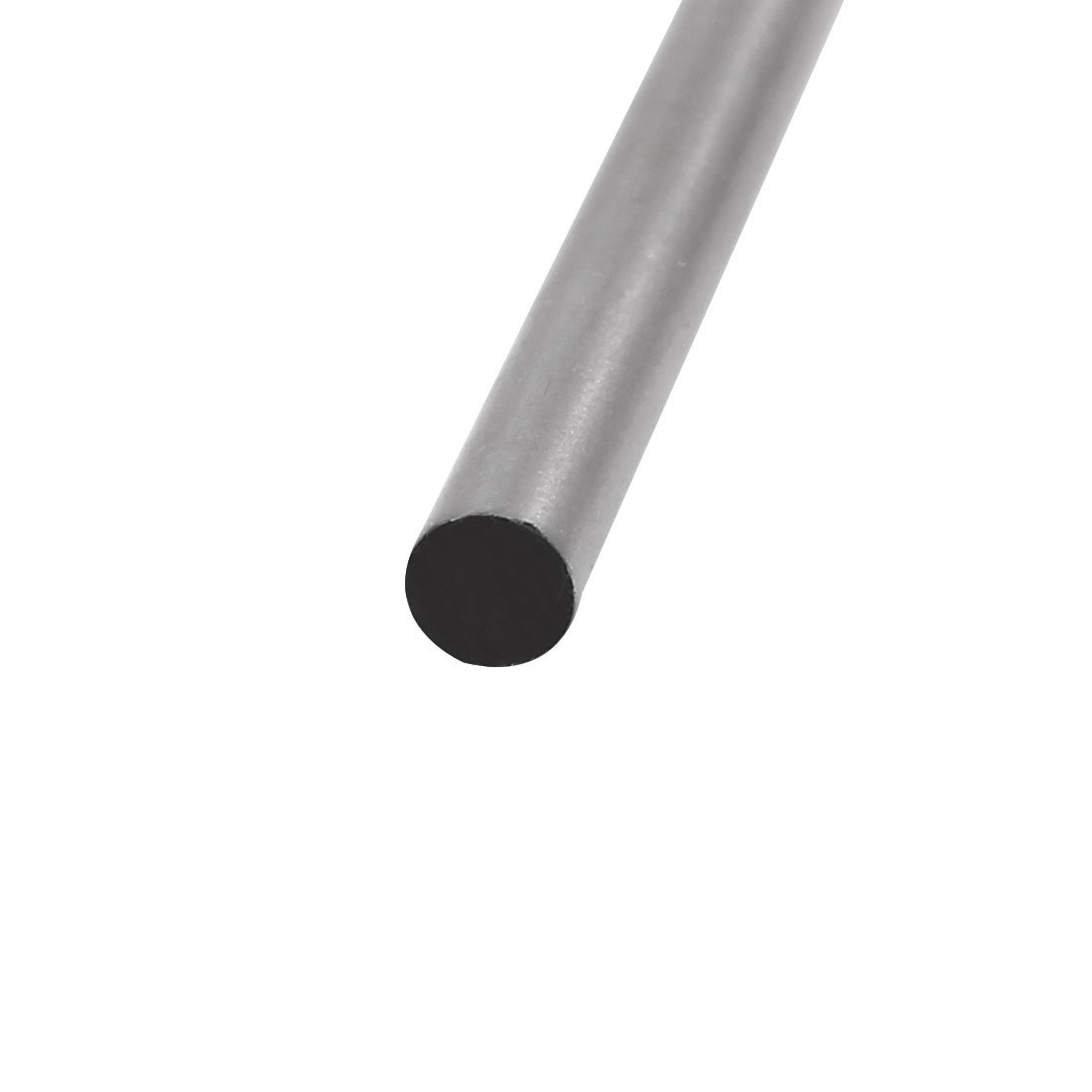 uxcell 3mm Dia 200mm Long HSS Straight Round Shank Twist Drill Bit Drilling Tool 5pcs