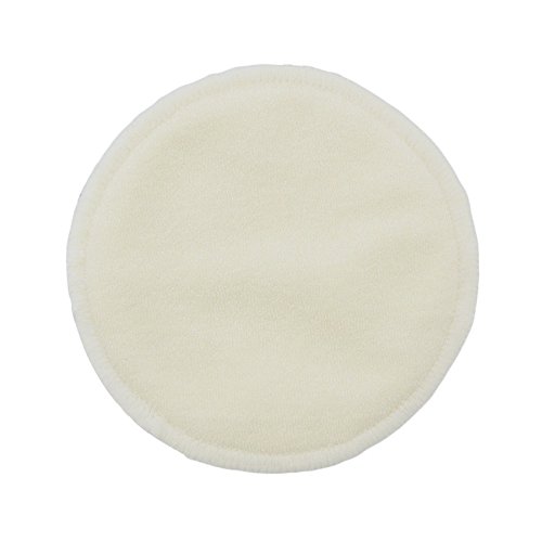 Washable Organic Bamboo Nursing Pads (10 Pack) /Breastfeeding Pads with Carry Bag (03)