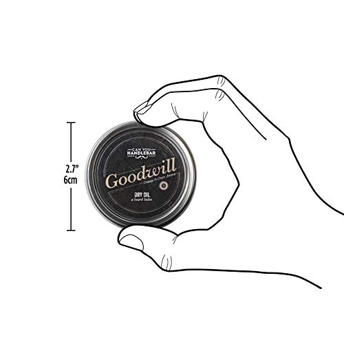 Beard Brush and Balm Set | Beard Balm Orange and Clove Scent (Goodwill) | Includes a Can You Handlebar Beard Oil Brush® (Beard Balm Applicator) & 2 Oz. Beard Balm | Made in the USA