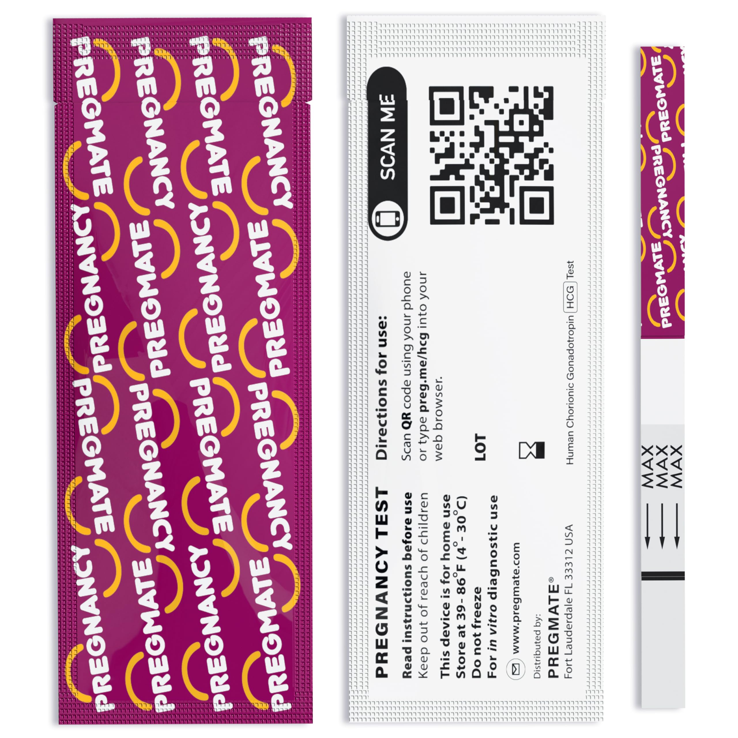 Pregmate Pregnancy Test Strips (20 Count)