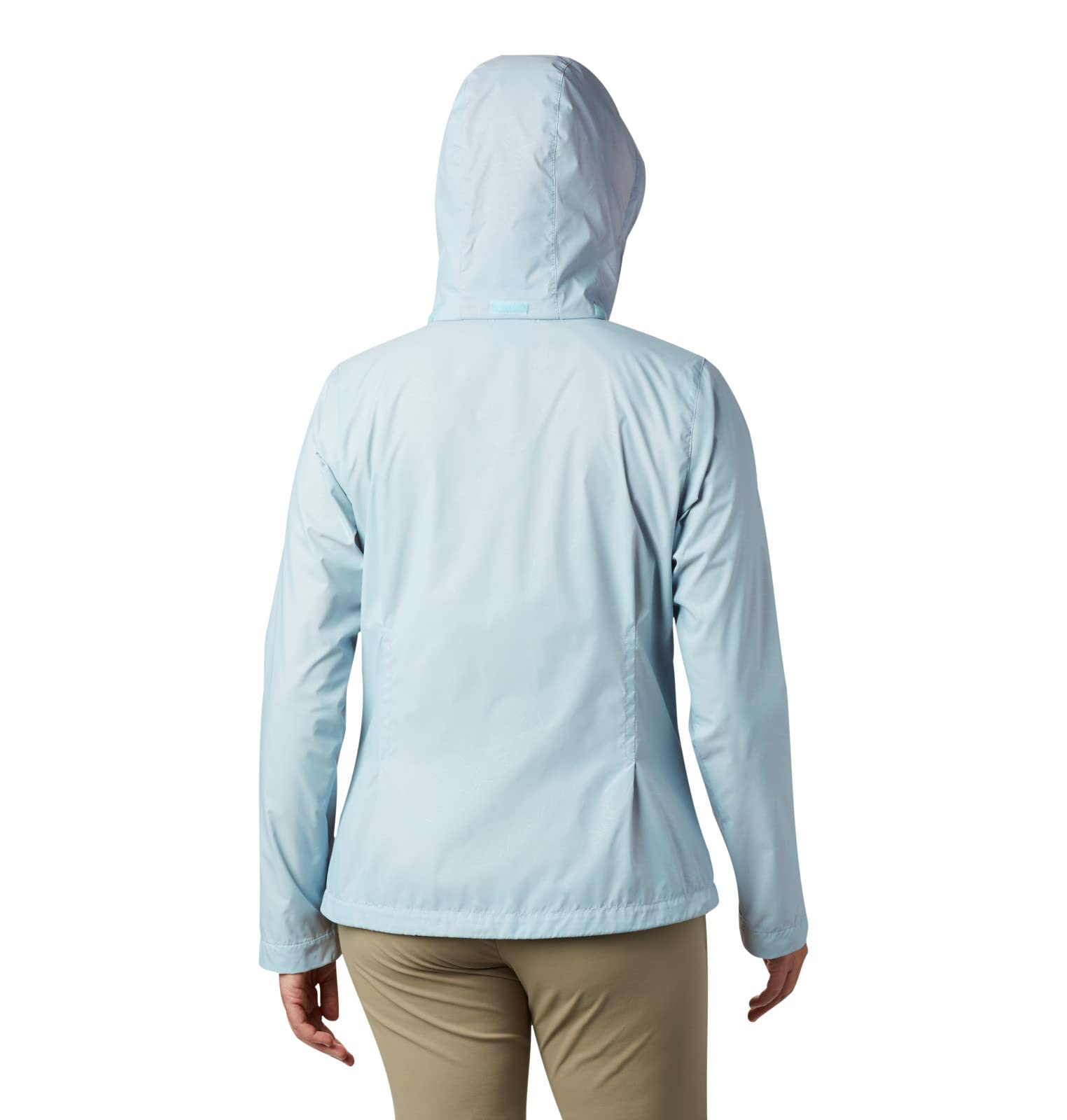 Columbia Women’s Switchback III Waterproof Rain Jacket, Spring Blue, XX-Large
