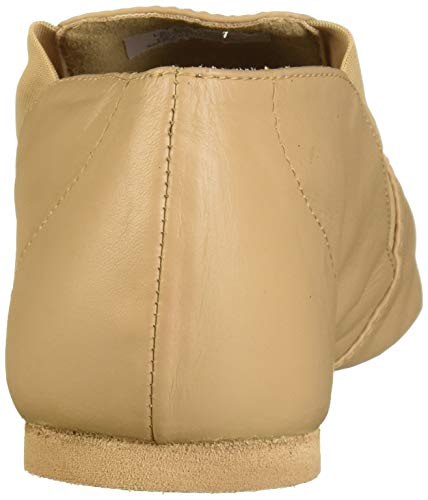 Bloch womens Elasta Bootie dance shoes, Tan, 8 US