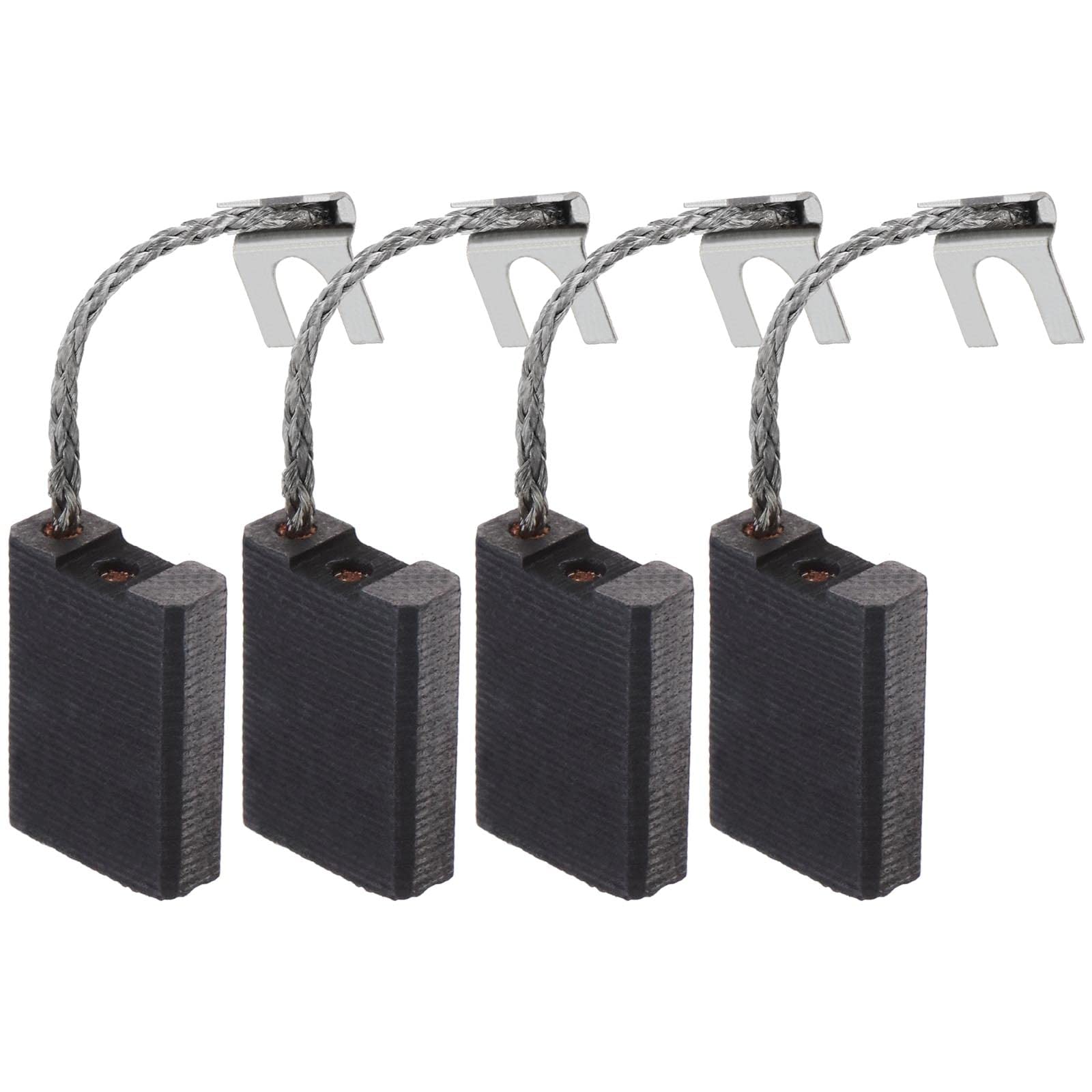 Micro Traders 2 Pairs of Angle Grinder Carbon Brushes 22x16x6.3mm 1607014103 Compatible with Bosch Winkelschleifer PWS1800 Power Tool Replacement Accessories