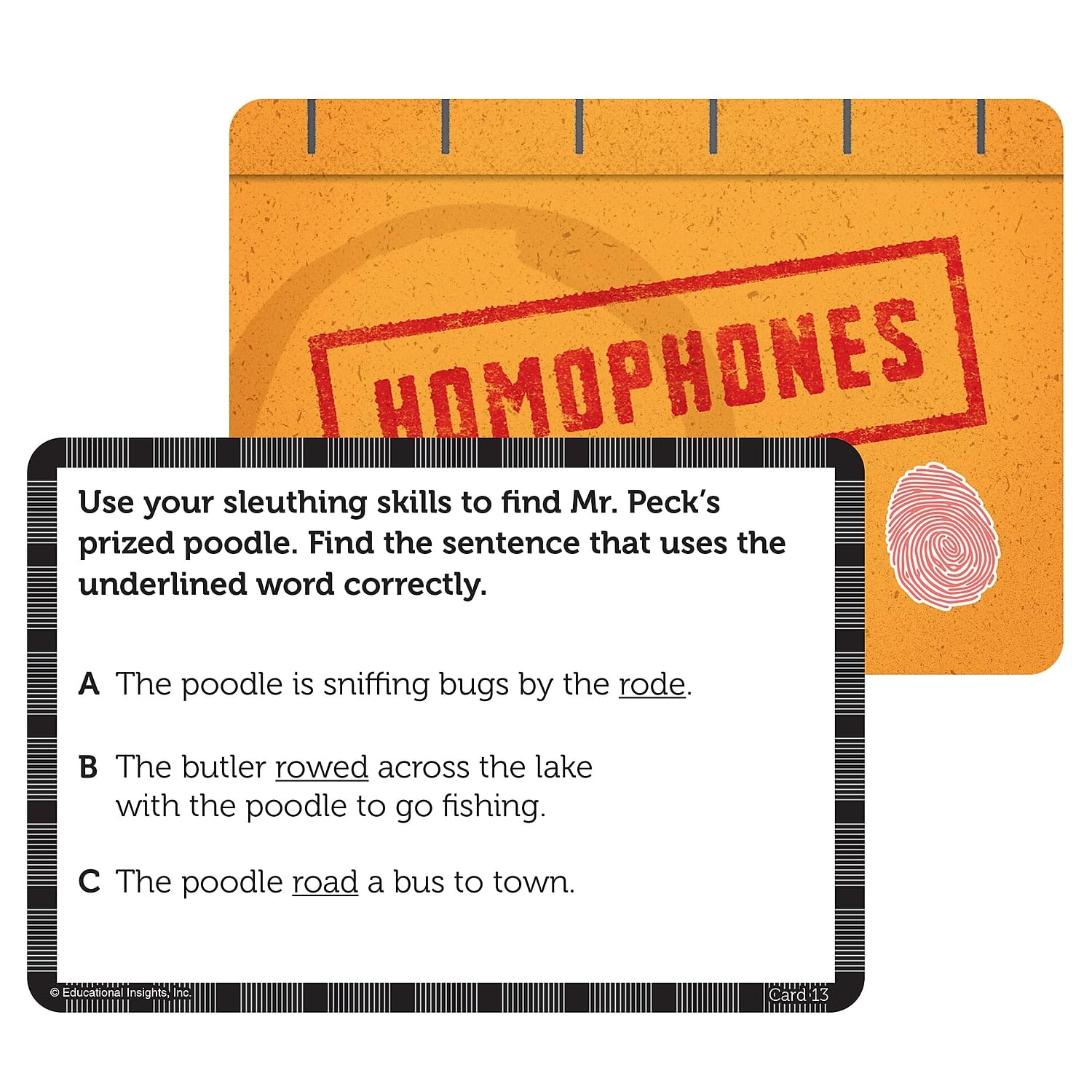Educational Insights Super Sleuth Vocabulary Game