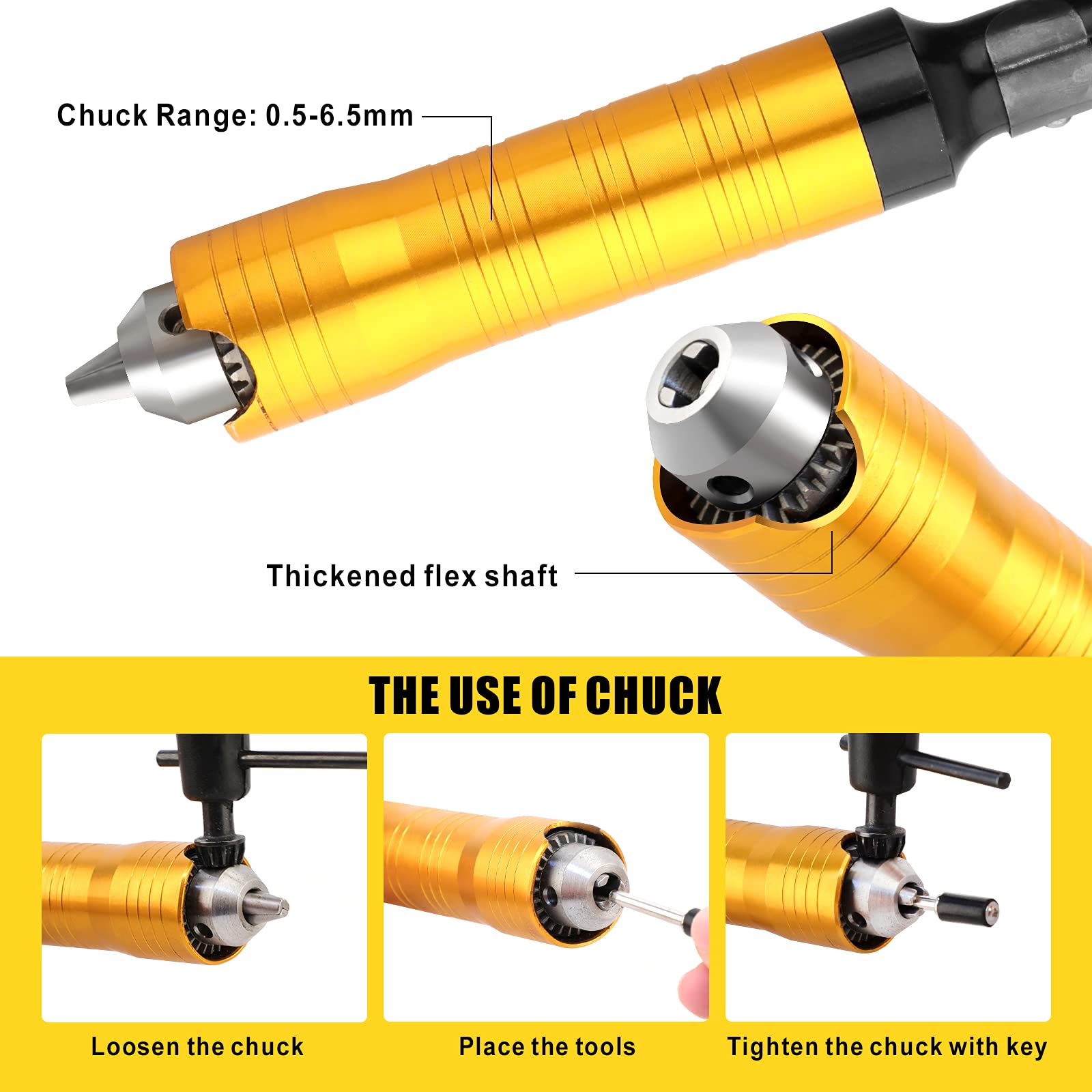 ATOLS 1000W Flex Shaft Rotary Tool Electric Hanging Grinder Carver,Electric Multi-function Metalworking Tools Repair Kit,Foot Pedal Control,Metal Flexible Shaft,Suitable for Carving, Buffing,30000 RPM