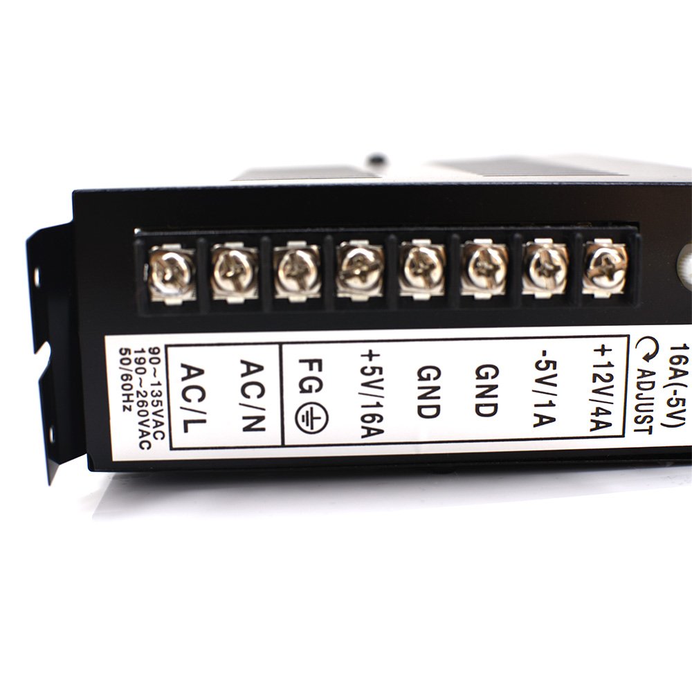 WINIT 16A Arcade Switching Power Supply 110/220v for Video Game Cabinets Upright and Cocktail Durable New