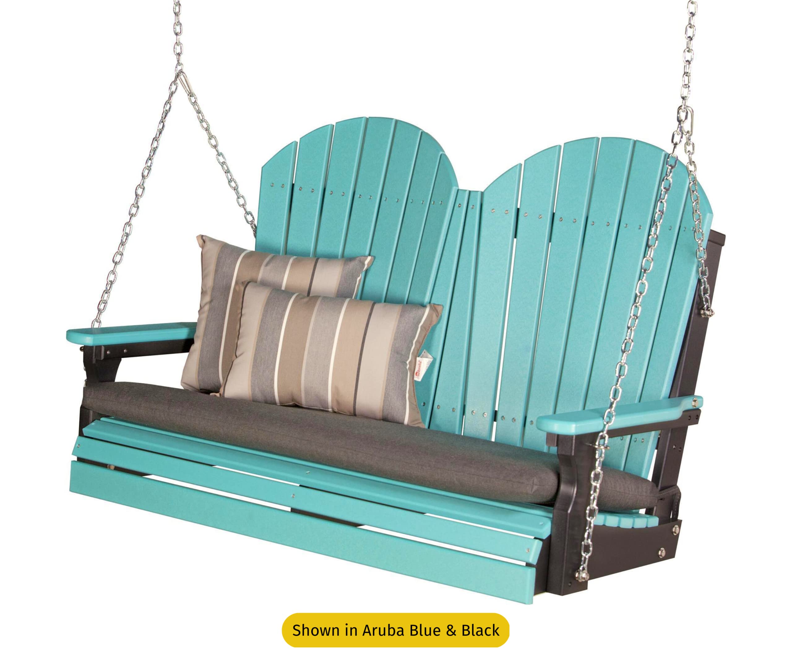 LuxCraft 4' Adirondack Swing - Available in 22 Colors
