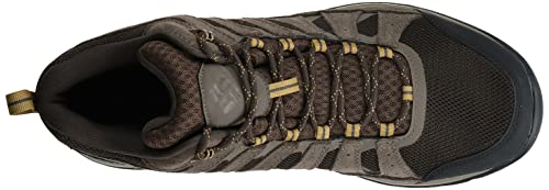 Columbia Mens Redmond V2 Mid Waterproof Hiking Shoe, Brown, 10 US