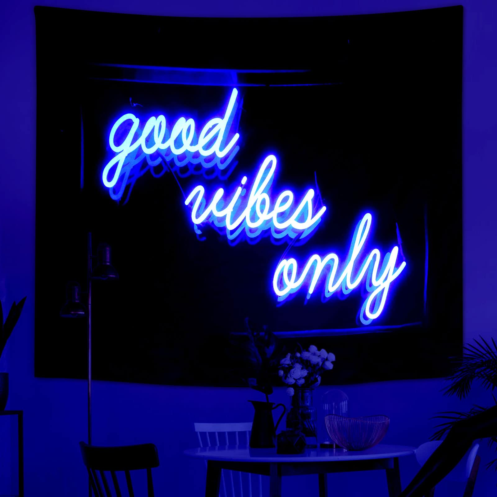 Blacklight Tapestry for Bedroom Blue Room Decor Aesthetic ๐ฎ๐๐๐
๐ฝ๐๐๐๐ ๐ถ๐๐๐ ๐พ๐๐๐
๐ Glow in the Dark Tapestry UV Reaction Tapestry Wall Hanging for Living Room Dorm Decor (51''Hx60''L)