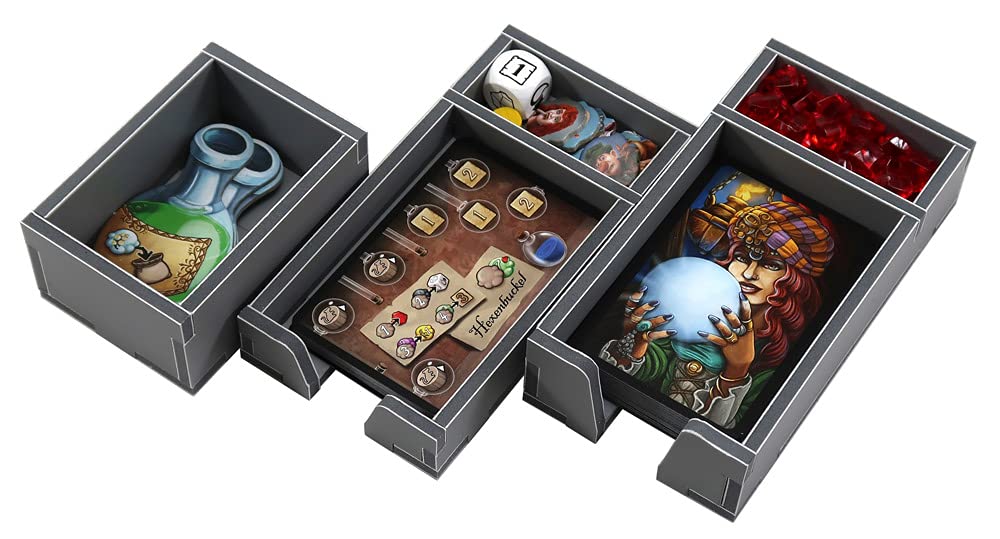 Folded Space Quacks of Quedlinburg and Expansions Board Game Box Inserts