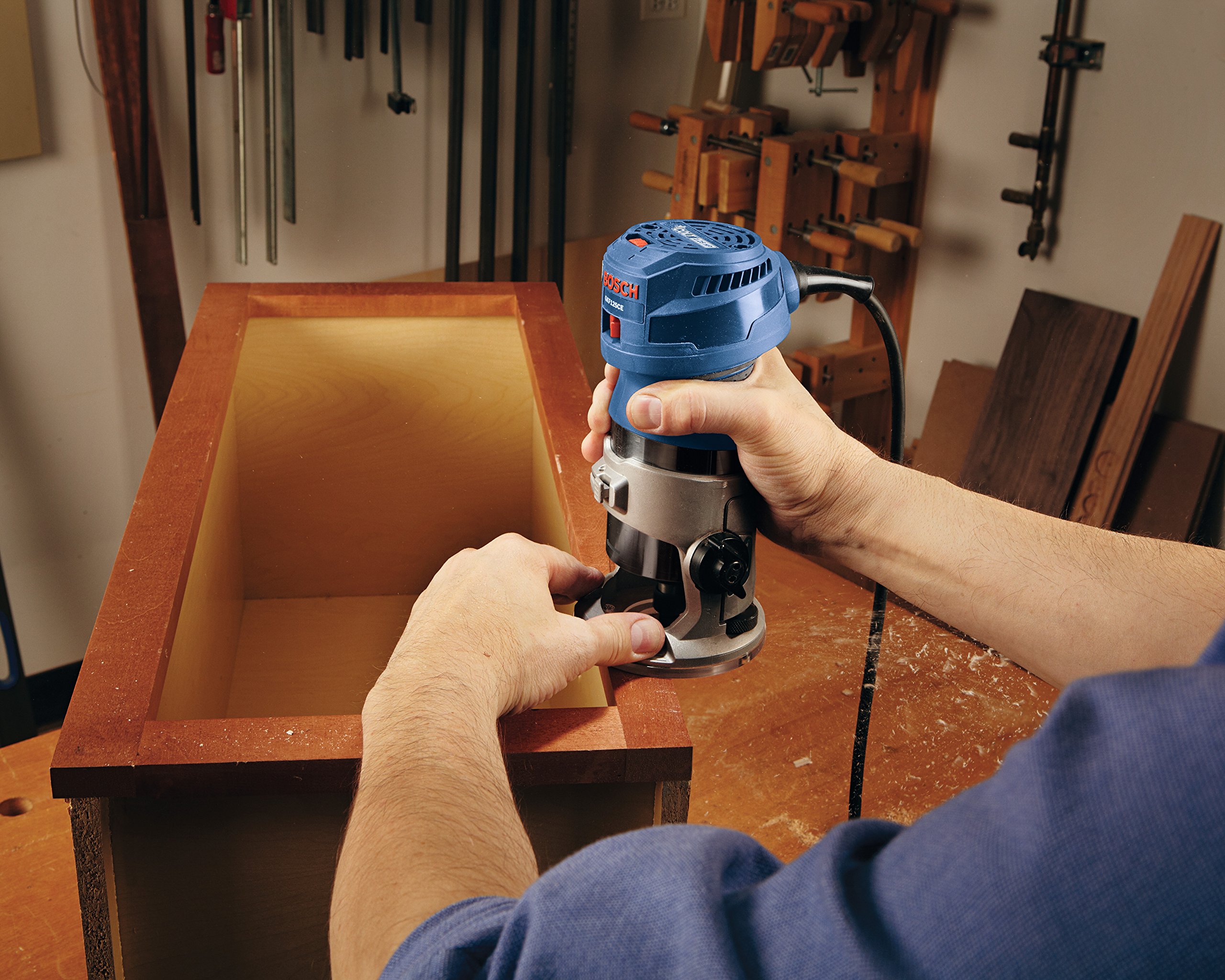 Bosch GKF125CEN Colt 1.25 HP (Max) Variable-Speed Palm Router Tool