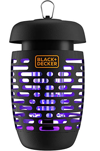 BLACK+DECKER Bug Zapper and Mosquito Repellent | Fly Trap Pest Control for All Insects, Including Flies, Gnats Indoor & Outdoor