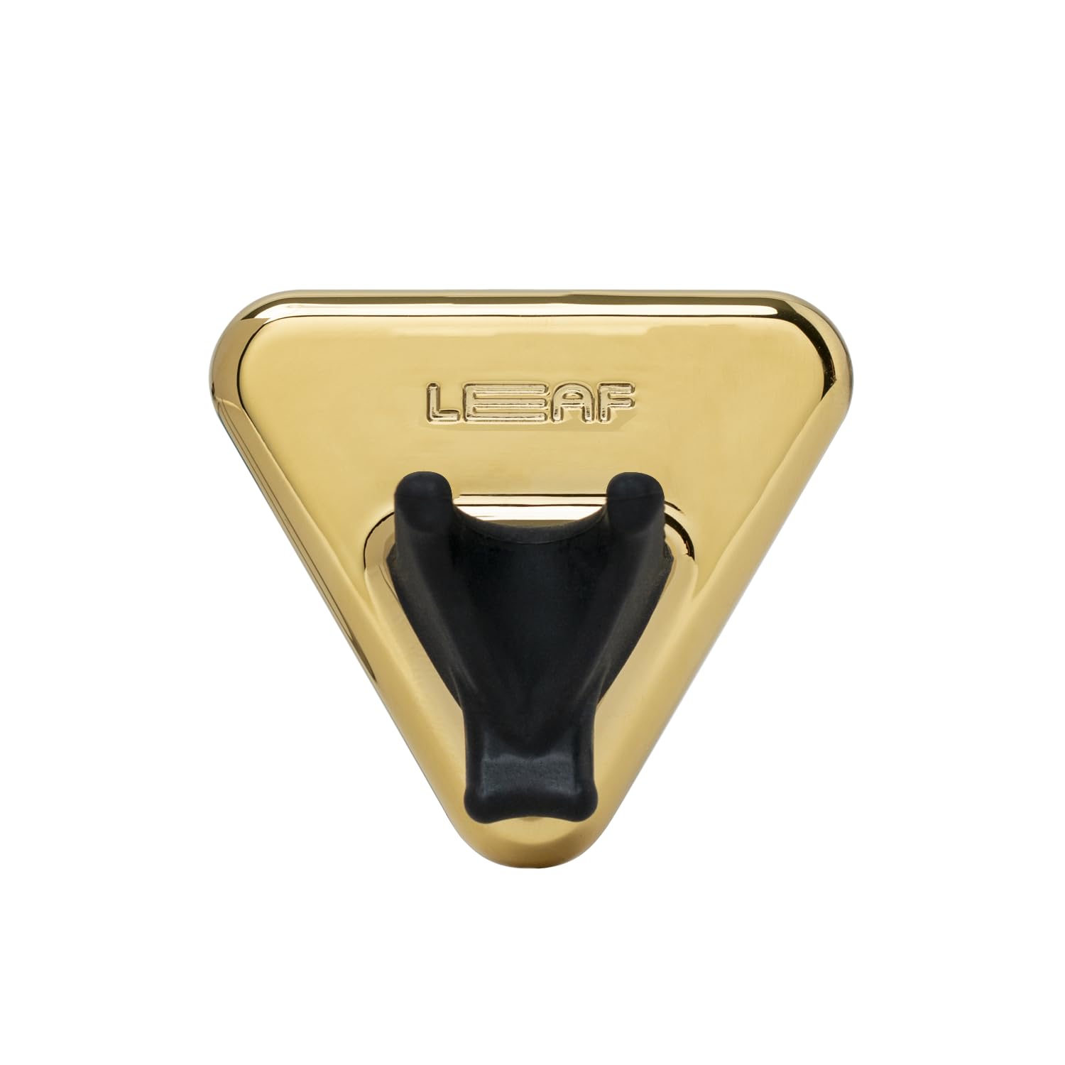Leaf Shave | Shower Holder, Gold - Shower and Bathroom Adhesive Razor Wall Hook Compatible Only with The Leaf Razor, Twig Razor, and Thorn Razor