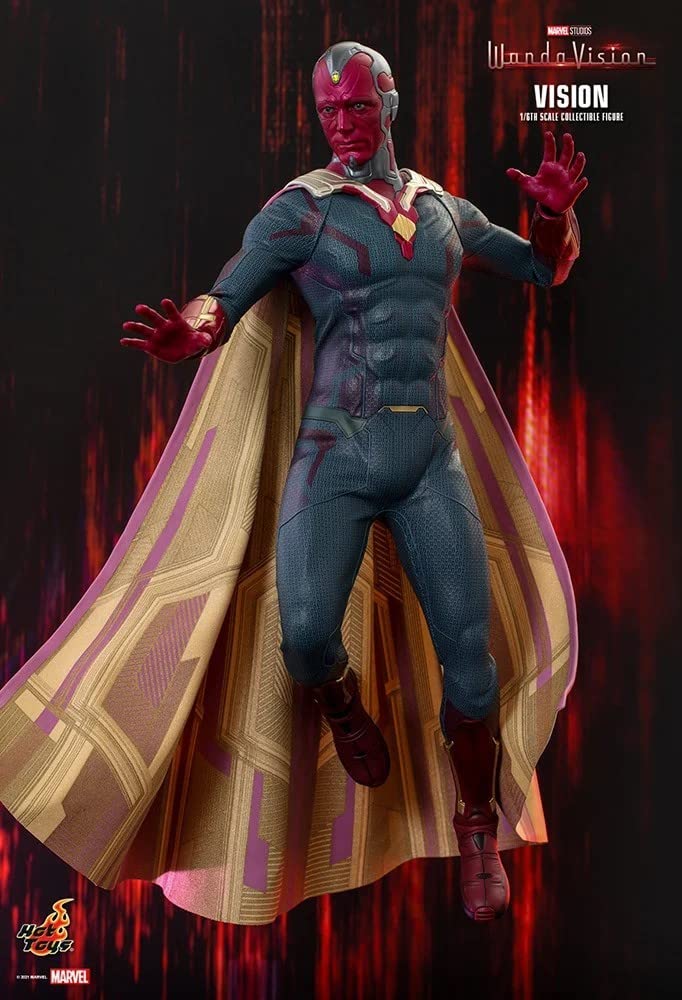Hot Toys Wandavision 12 Inch Action Figure 1/6 Scale - Vision 907936