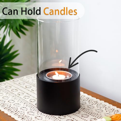 Tabletop Fire Bowl Pot Indoor Outdoor Portable Tabletop Fireplace Clean Burning Bio Ethanol fire Pit…