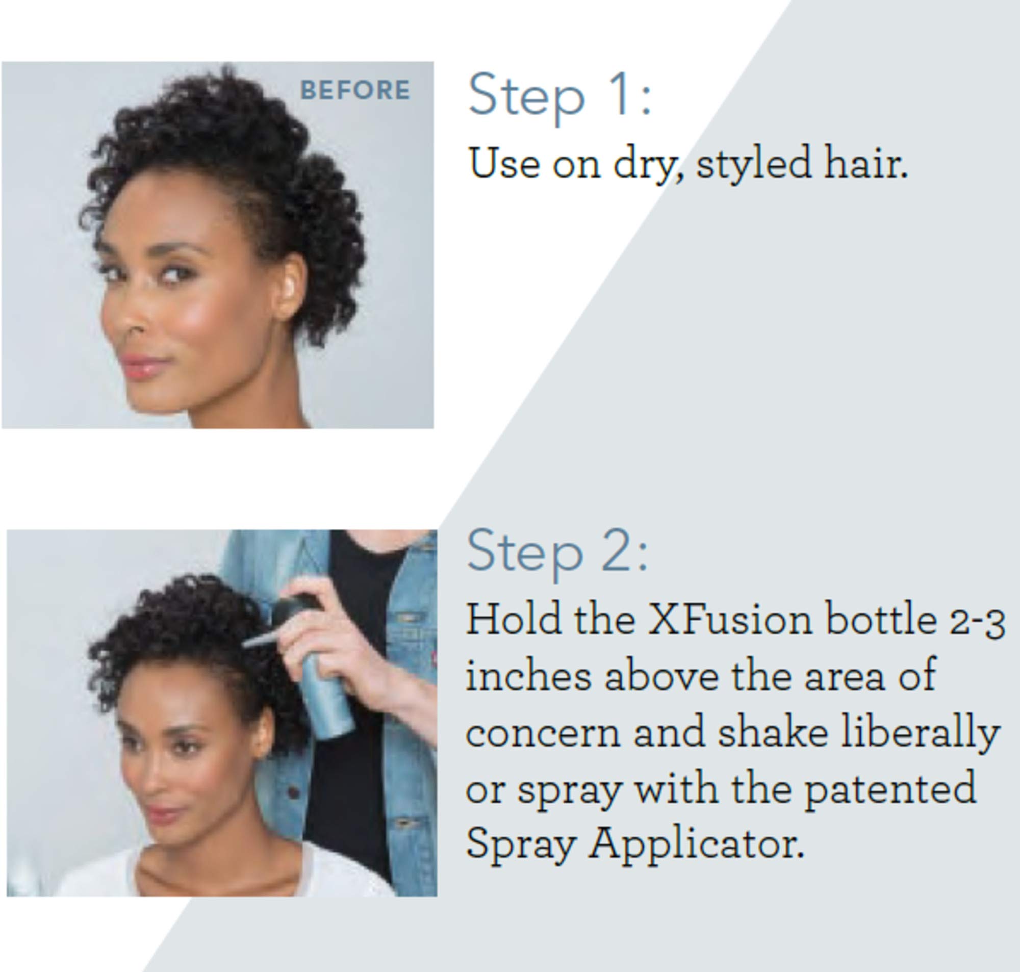 XFusion Keratin Hair Fibers - Medium Brown (3g Travel Size)