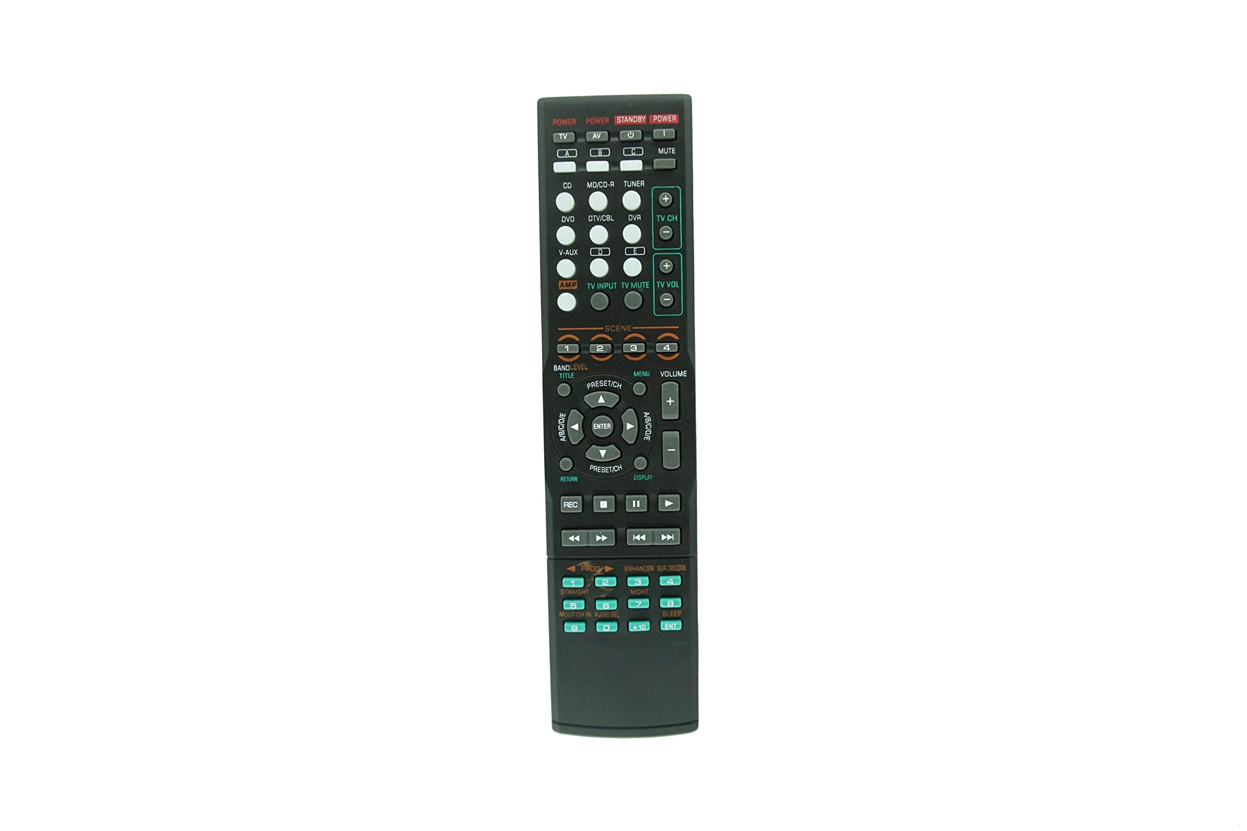HCDZ Replacement Remote Control for Yamaha YHT-391 YHT-391BL YHT-491 YHT-491BL YHT-590 YHT-590BL DSP-AX361 RAV311 5.1-Channel Home Theater AV Receiver