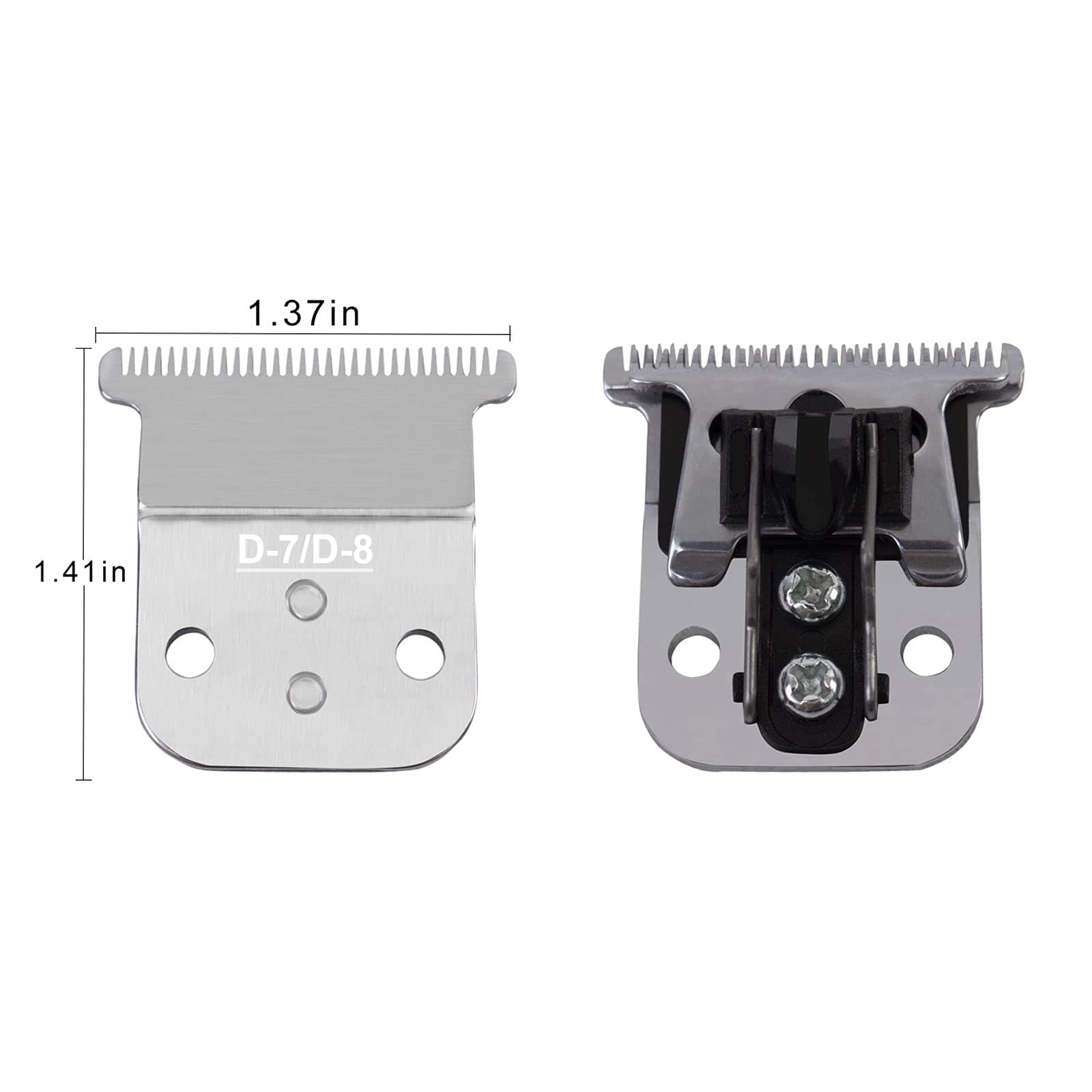 Blade Replacement Compatible with Andis Slimline Pro Li D7/D8(Pack of 2)