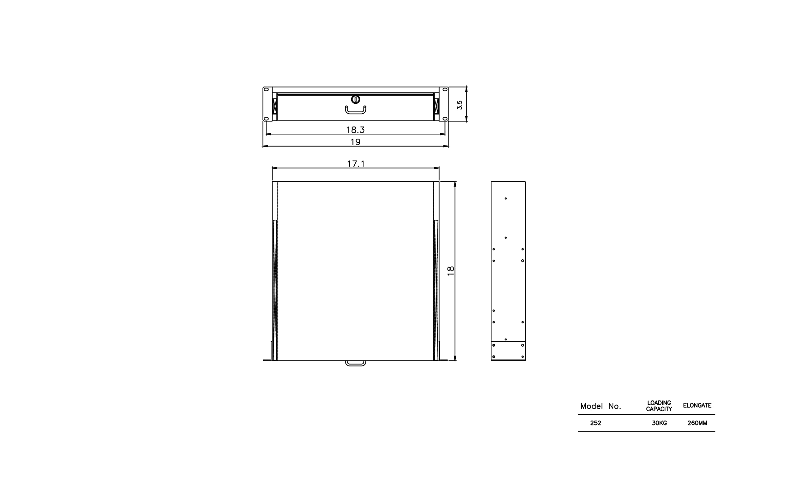 RAISING ELECTRONICS Drawer Server Cabinet Case 19 Inch Locking Rack Mount DJ Lockable Deep Drawer with Key (2U)