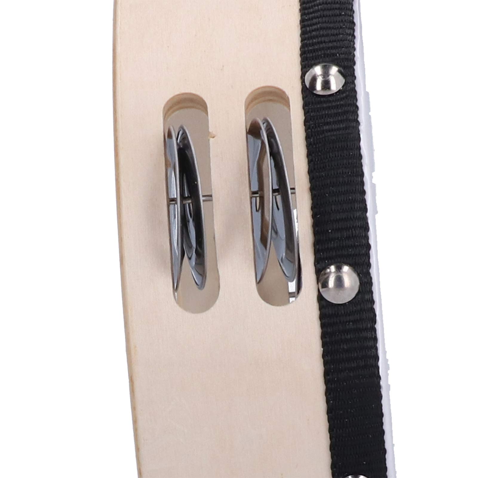 Double Row Jingle, Firm Tambourine Row Jingle, Durable Sacred Occasion for Relax Churches Entertainment(Bible dove)