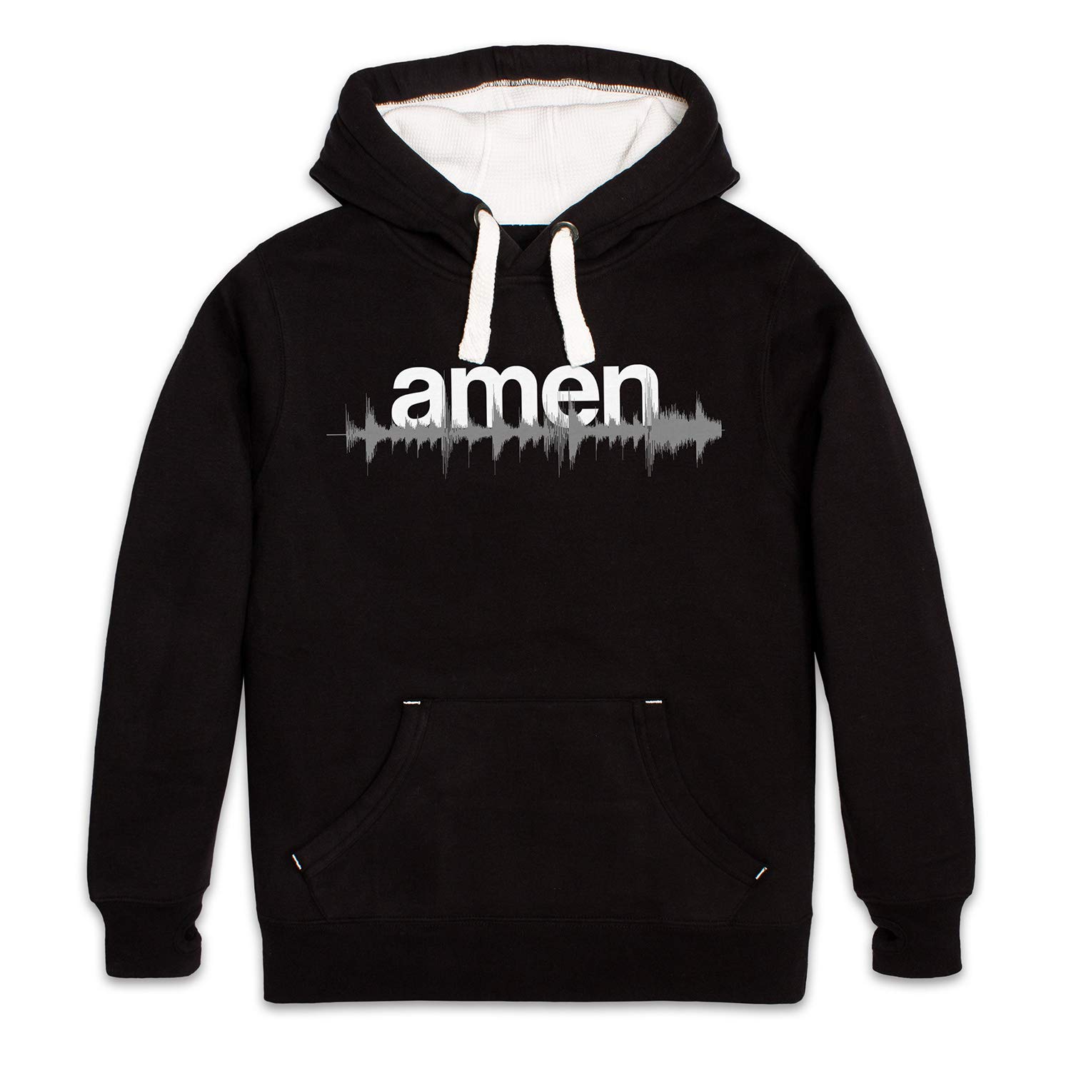 Amen Break Hoodie Drum and Bass DnB Womens Mens Sweatshirt Printed Hooded Top (XXL, Black)
