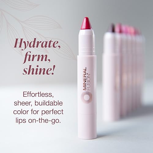 Mineral Fusion Glow Sheer Moisture Lip Tint By Mineral Fusion, Sheer finish, 0.1 oz