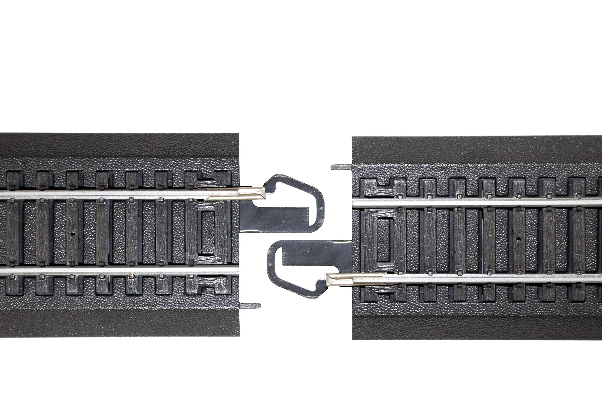 Bachmann Trains Snap-Fit E-Z TRACK E-Z TRACK FIGURE 8 TRACK PACK - STEEL ALLOY Rail With Black Roadbed - HO Scale Medium