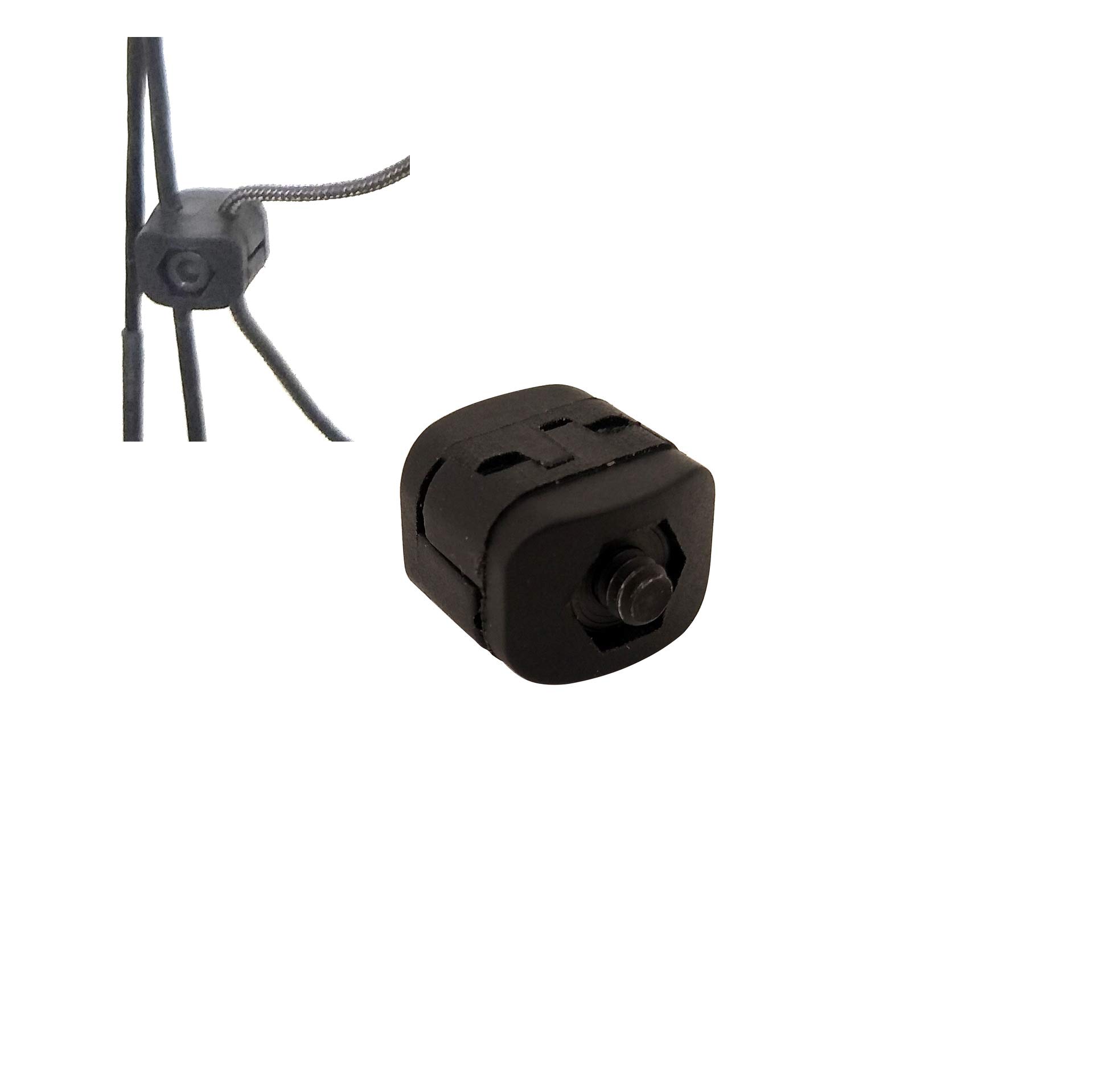 Arrow Rest Cable Clamp Archery Drop Away Arrow Rest Clip Clamp Bowstring Buckle Replacement Cable Clamp Kit