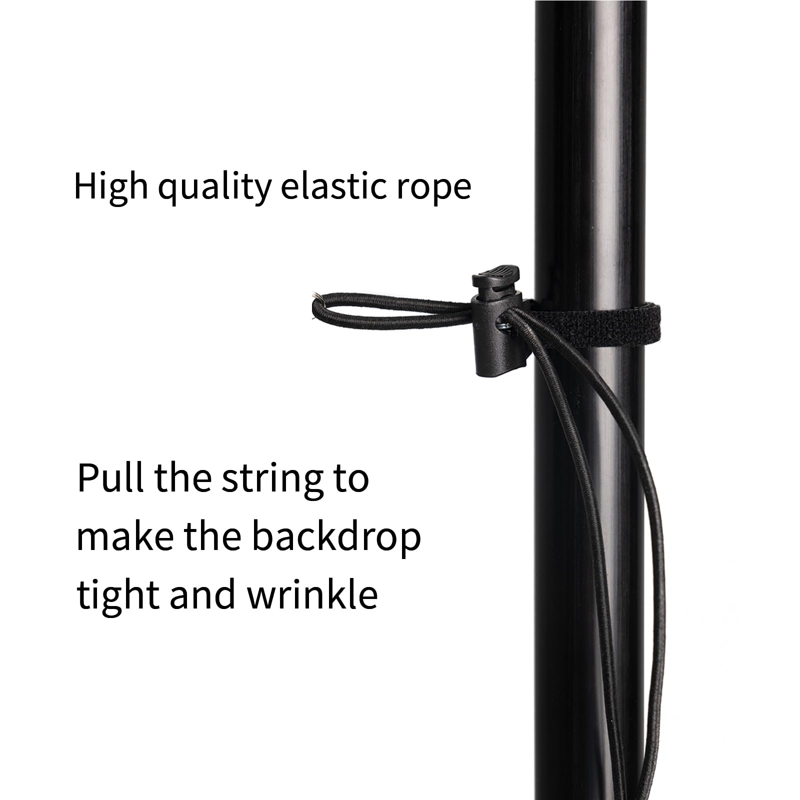 Background Backdrop Clips Clamps Holder for Photo Video Studio,24 Pack,Black