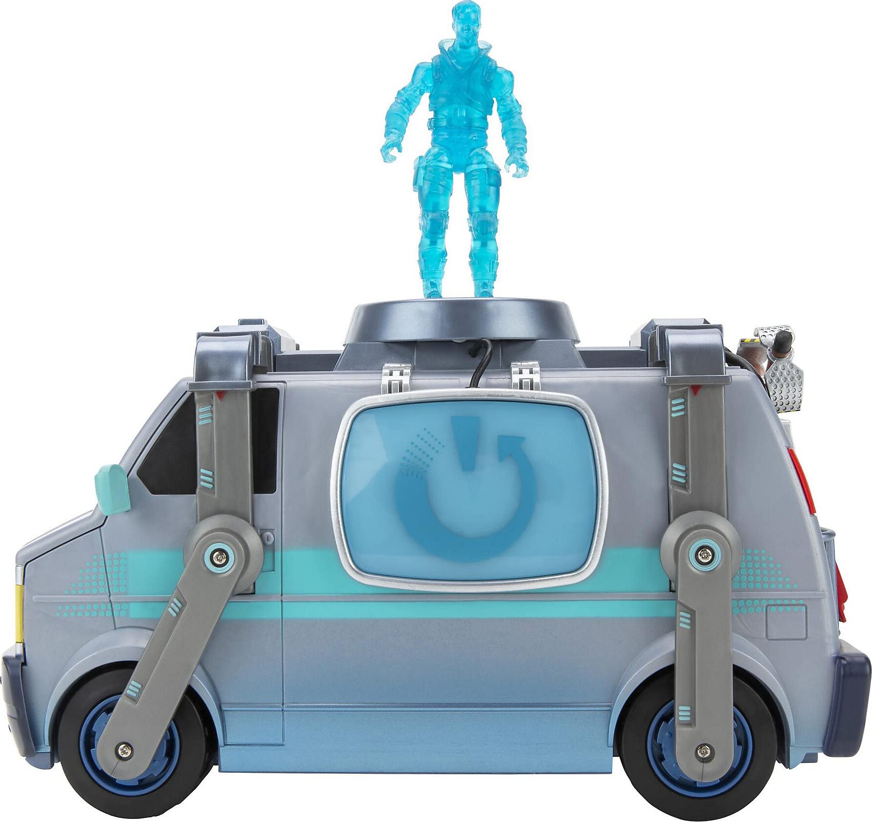 Fortnite Feature Deluxe Reboot Van Vehicle, Electronic Vehicle with 4-inch Articulated Reboot Recruit (Jonesy) Figures and Accessory