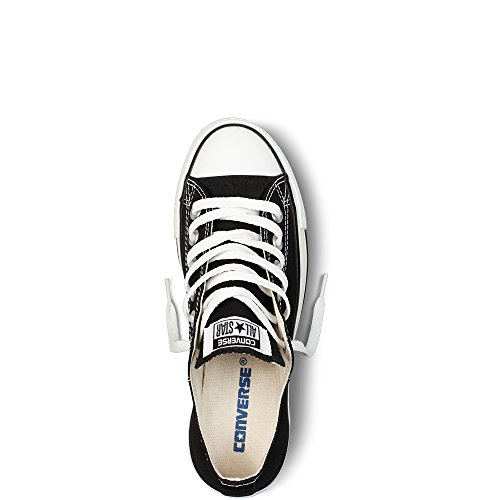 Converse Chuck Taylor All Star Low Top, Black/White, 10.5 Women/8.5 Men