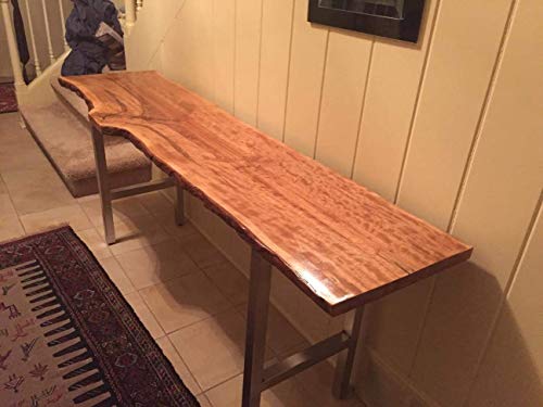 Brushed Stainless Table Legs, H-Frame Style - Any Size