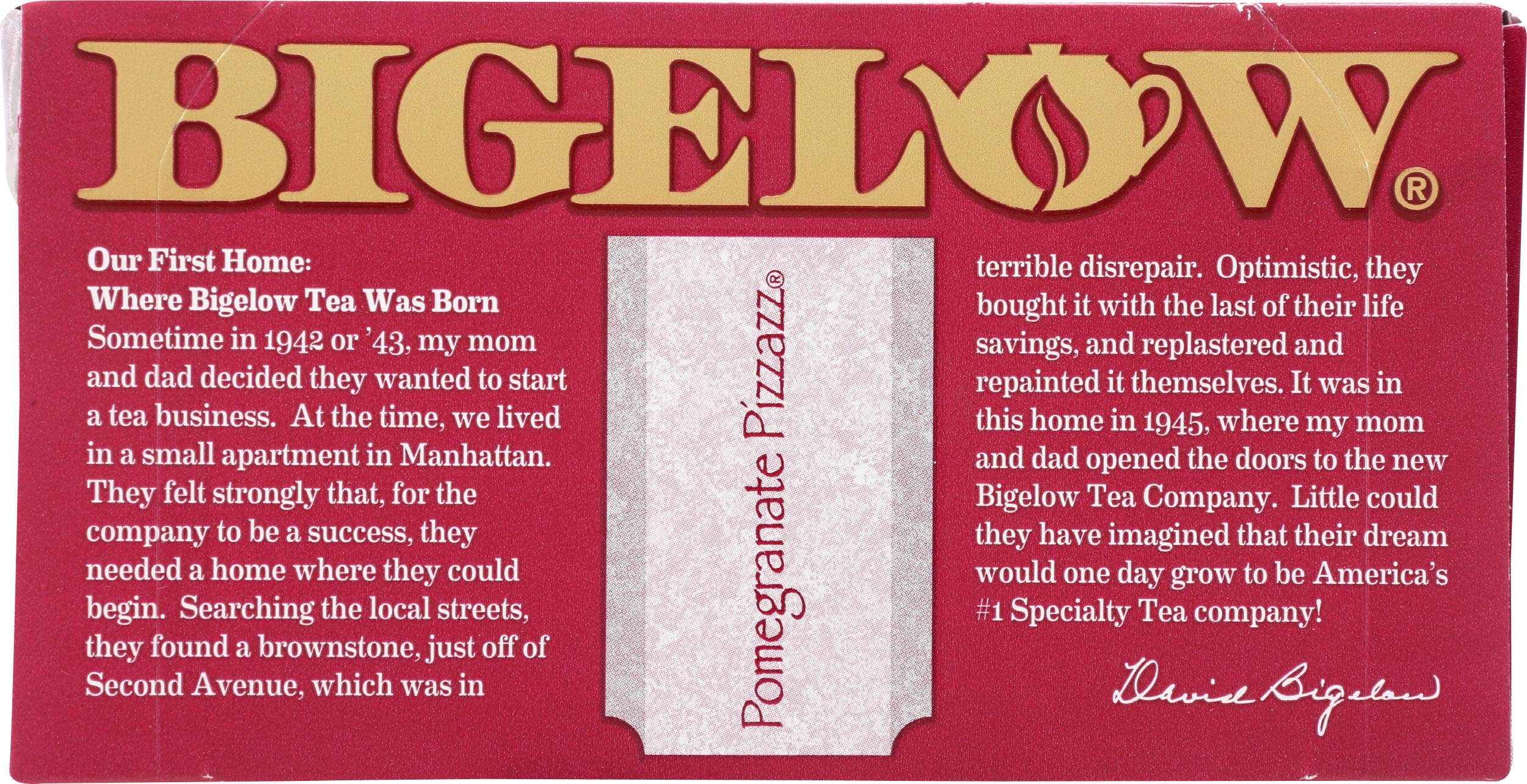 Bigelow Tea - Herb Tea Pomegranate Pizzazz - 20 Tea Bags