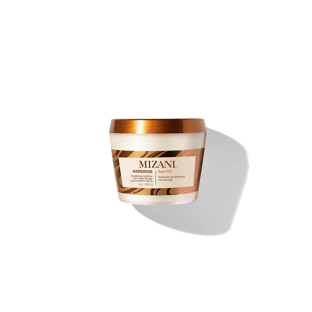 Mizani Hairdress Rose H2O | Conditioning Hairdress | Relieves Itchy Scalps | for All Hair Types | 8 Oz