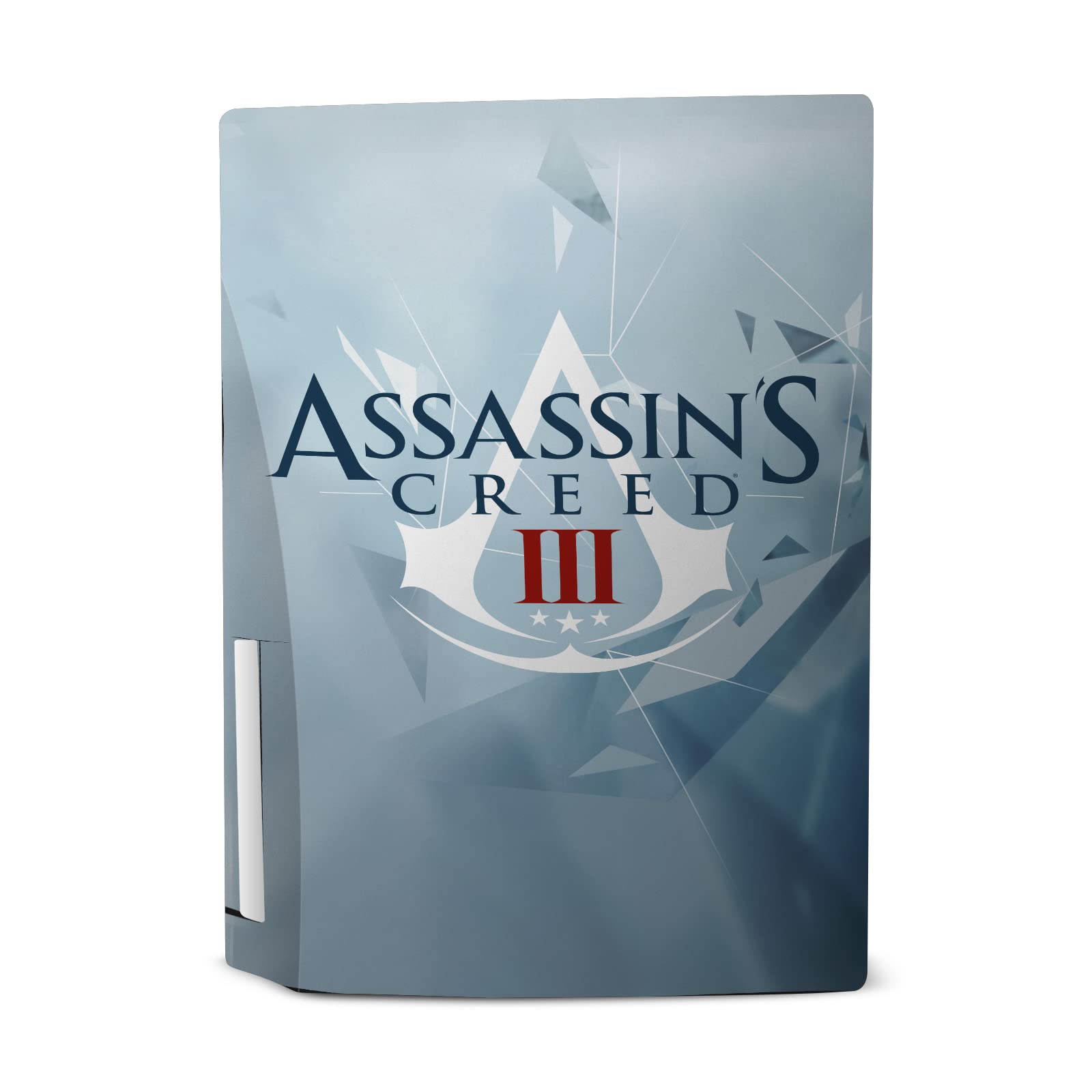 Head Case Designs Officially Licensed Assassin's Creed Animus III Graphics Vinyl Faceplate Sticker Gaming Skin Decal Cover Compatible With Sony PlayStation 5 PS5 Disc Edition Console