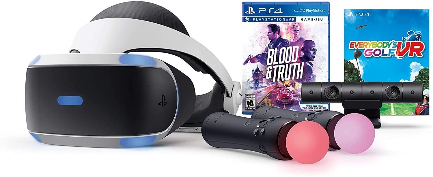ETH QWER Playstation VR - Mega Blood + Truth Everybodys Golf Bundle