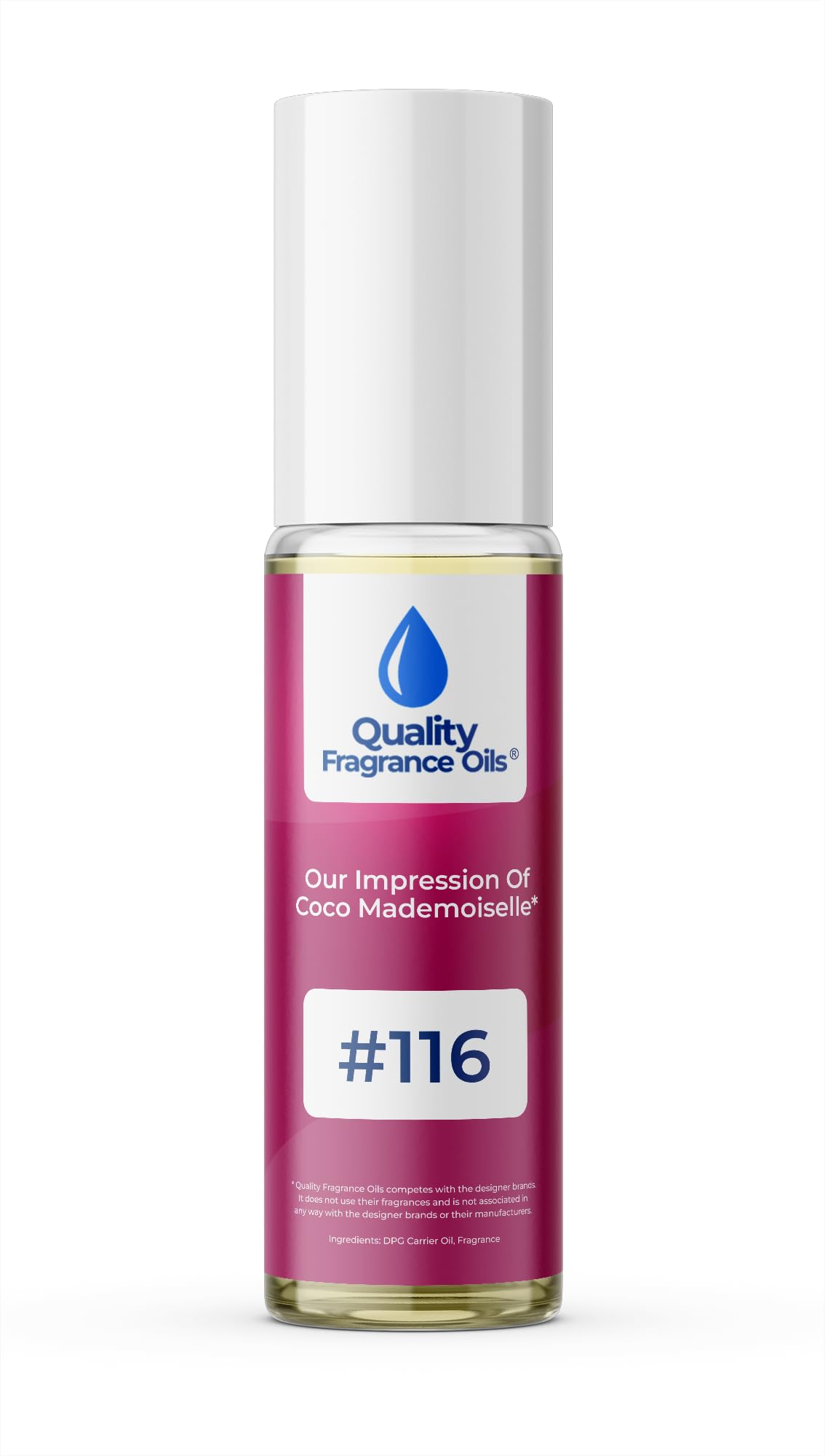 Quality Fragrance Oils' Impression #116, Inspired by Coco Mademoiselle (10ml Roll On)