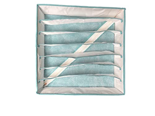Blue Suede Underwear Organizer For Dresser