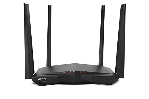 NEXXT Dual-Band Wireless Wi-Fi Router for Home Office Internet and Gaming Long Range Router 1200Mbps Fast Ethernet with Signal Amplifying Antenna