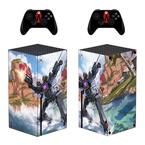 APEX Battle Decals Stickers Full Set Faceplate Skin for X-box-One-Series X Protection Kit by KAJAL MANI