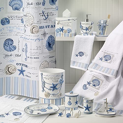 Avanti Linens - Vanity Tray, Countertop Accessories, Sea Inspired Home Decor (Island View Collection)