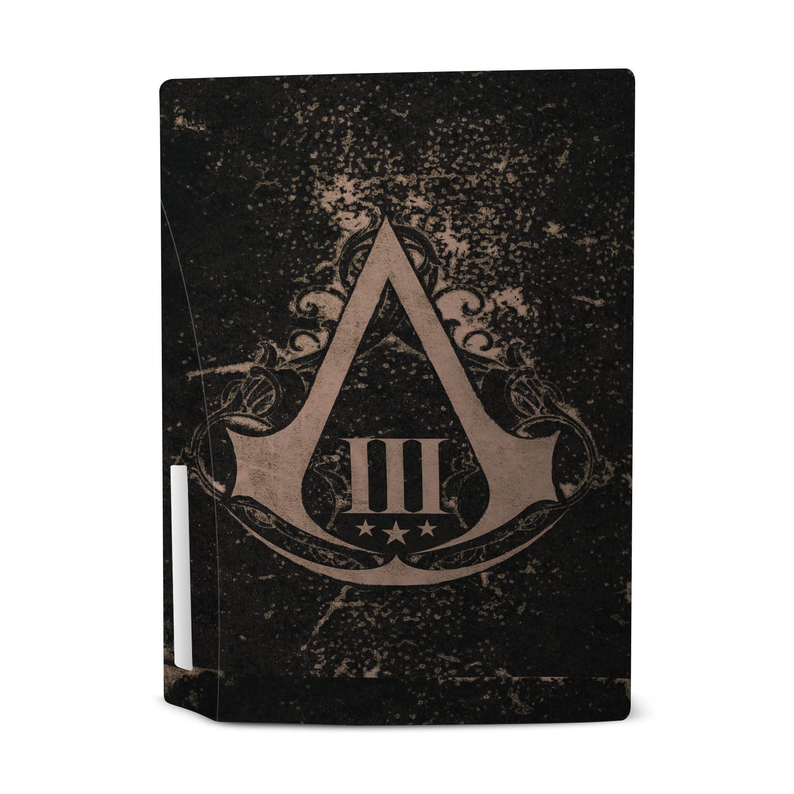 Head Case Designs Officially Licensed Assassin's Creed Old Notebook III Graphics Vinyl Faceplate Sticker Gaming Skin Decal Cover Compatible With Sony PlayStation 5 PS5 Disc Edition Console