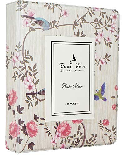 Borya 64 Pockets Mini Photo Album for Fujifilm Instax Mini 11/Instax Mini Liplay/Instax Mini Link/Mini 9/Mini 8/Mini 90/Mini 25/Polaroid Snap PIC-300/HP Sprocke/Kodak Mini 3-Inch Film.(Cuckoo)