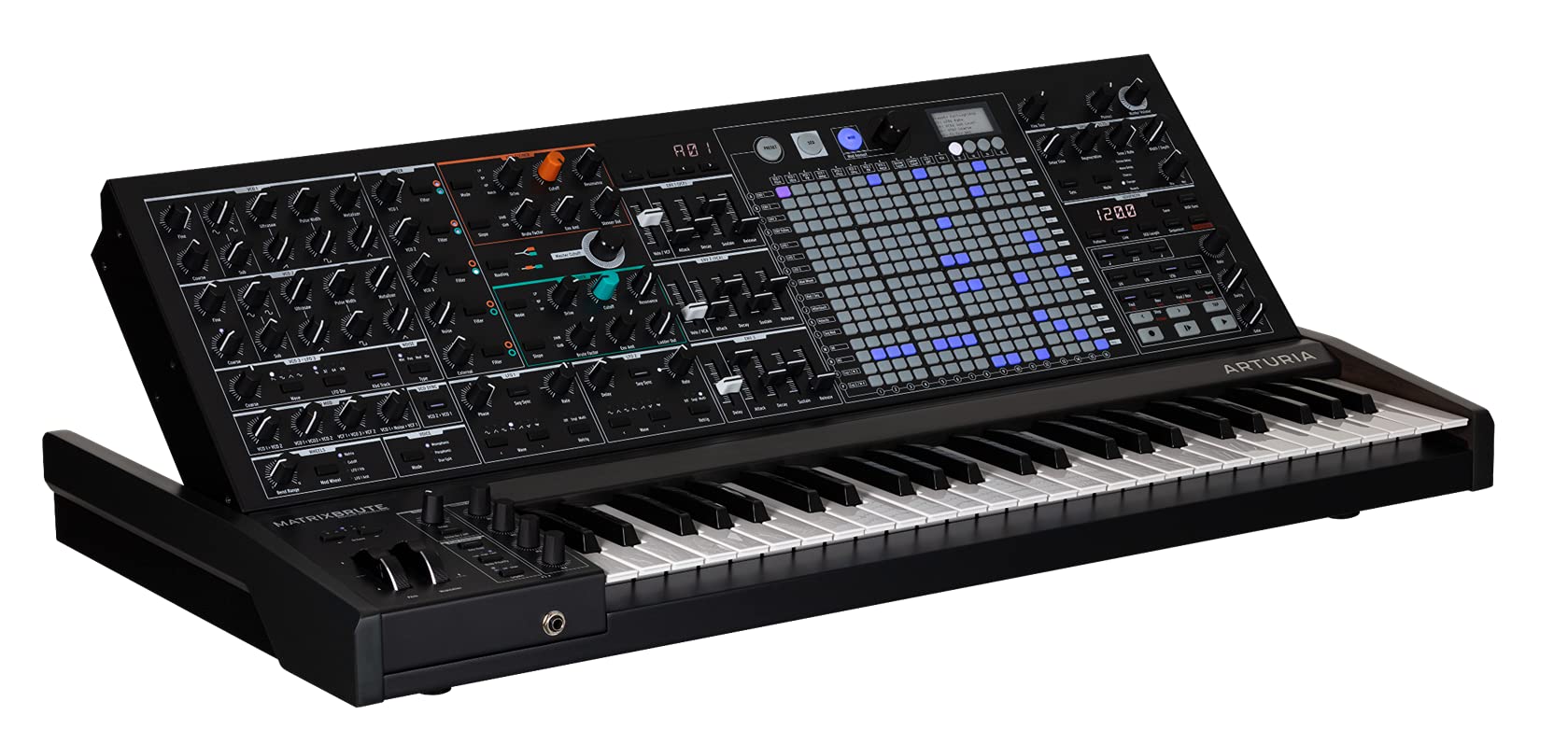 Arturia MatrixBrute Noir 49-key Black Edition analog synthesizer